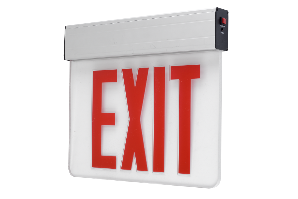 Edge Lit Emergency Exit Sign(ESC04) by ATG LED Lighting in Souther ...